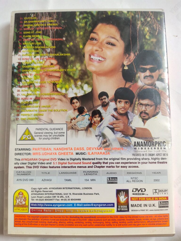 CHITHIRAM PESUTHADI ORIGINAL DVD - BPR DVD WORLD